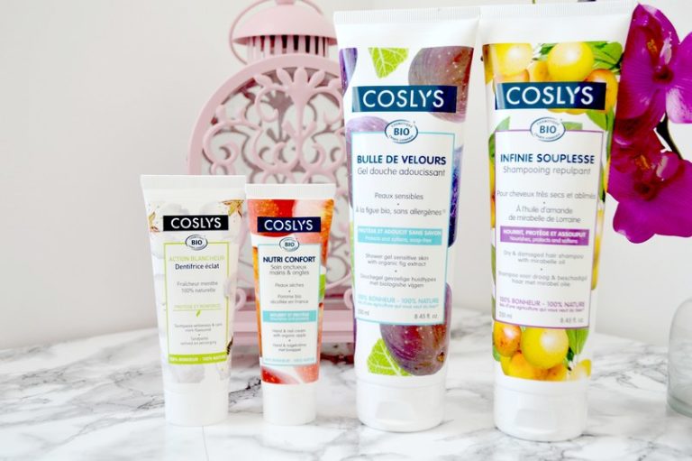 Les nouveautés beauté bio COSLYS - La Minute d'Emy Blog Lifestyle