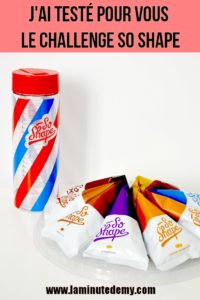 J'ai testé pour vous le challenge So Shape - La Minute d'Emy Blog Lifestyle