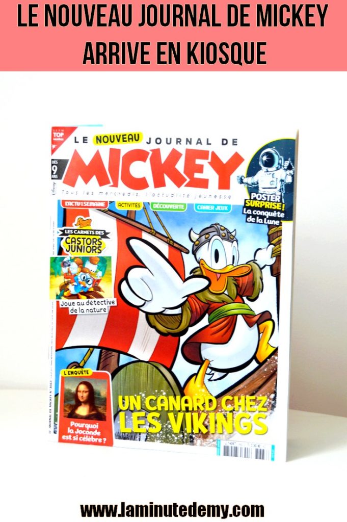 Le nouveau Journal de Mickey arrive en kiosque - La Minute d'Emy Blog ...