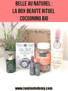 Belle au naturel : la box beauté rituel cocooning bio - La Minute d'Emy ...