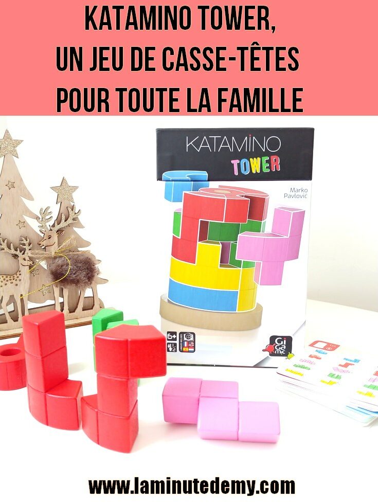 KATAMINO TOWER, un jeu de casse-têtes pour toute la famille - La Minute ...